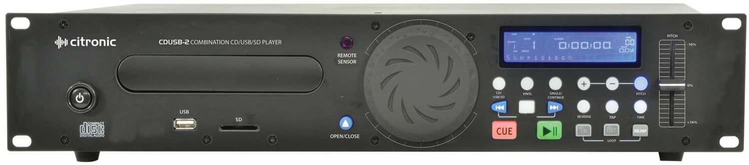Citronic Combination CD/USB/SD Player - Eclipse Sound And Lighting